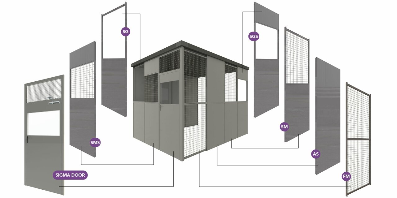 Single Skin Steel Partitioning - Oracle Storage
